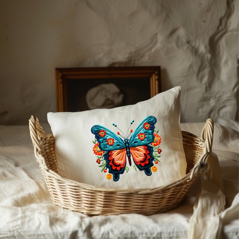 Butterfly Png, Moth Embroidery Clipart, Imitation Embroidery Png, Faux ...
