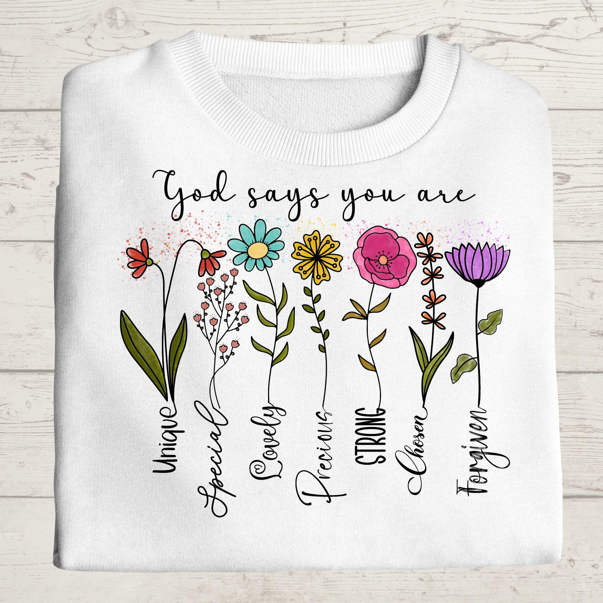 God Says You Are Png Digital Download - Christian Sublimation Design ...