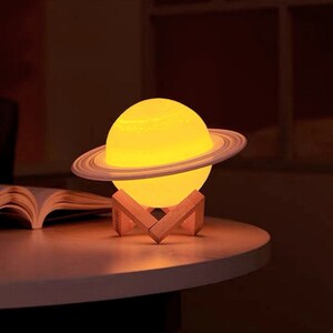 Planet Lamps With 16 Colors (real Space Data Images), Rechargeable ...