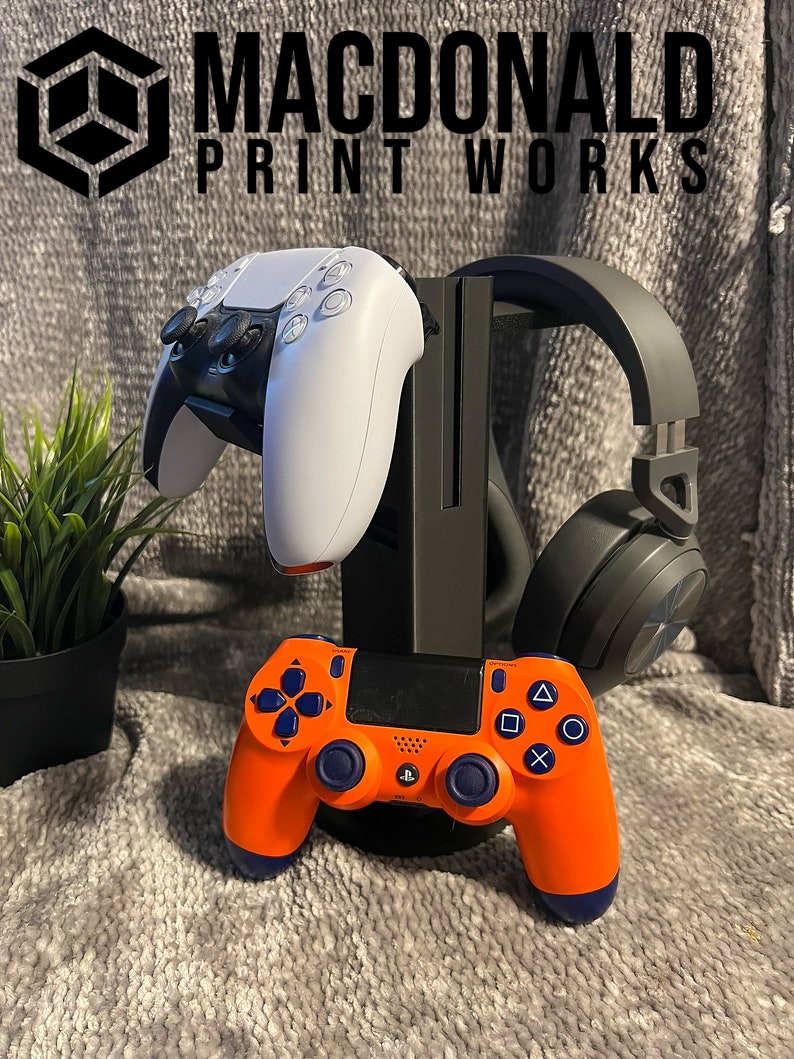 Universal Controller Tower | Controller Stand | Headphone Hanger ...
