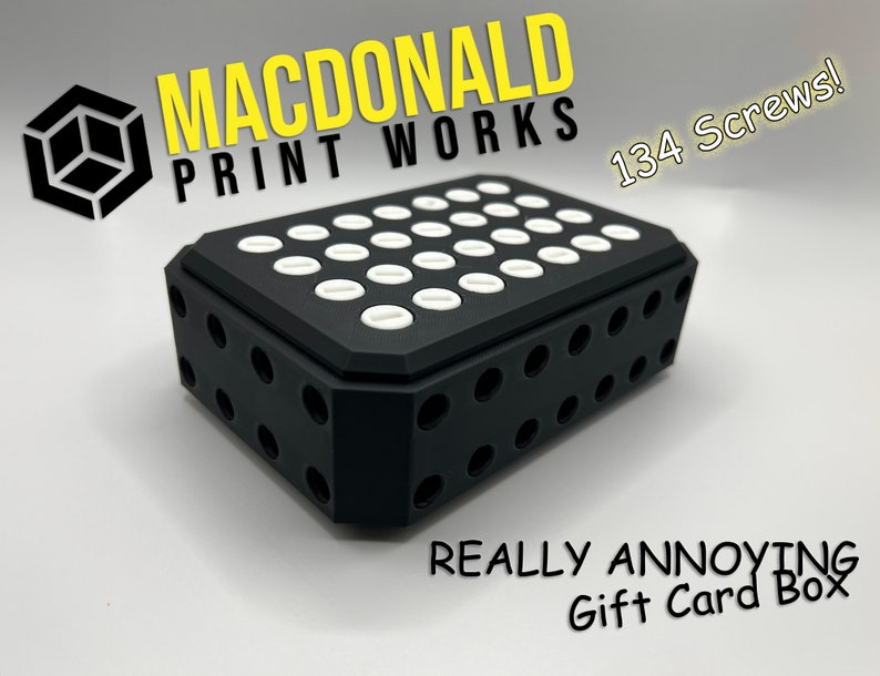 Really Annoying Puzzle Gift Card Box: Fun Frustration Gift - Etsy
