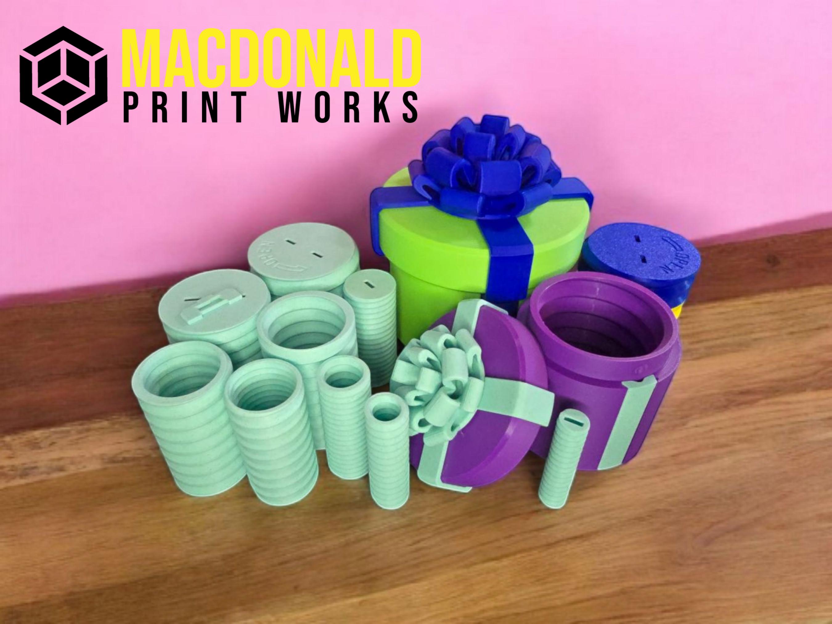 Annoying Nested Gift Box: 3D Printed Puzzle - up to 19 Layers - Etsy