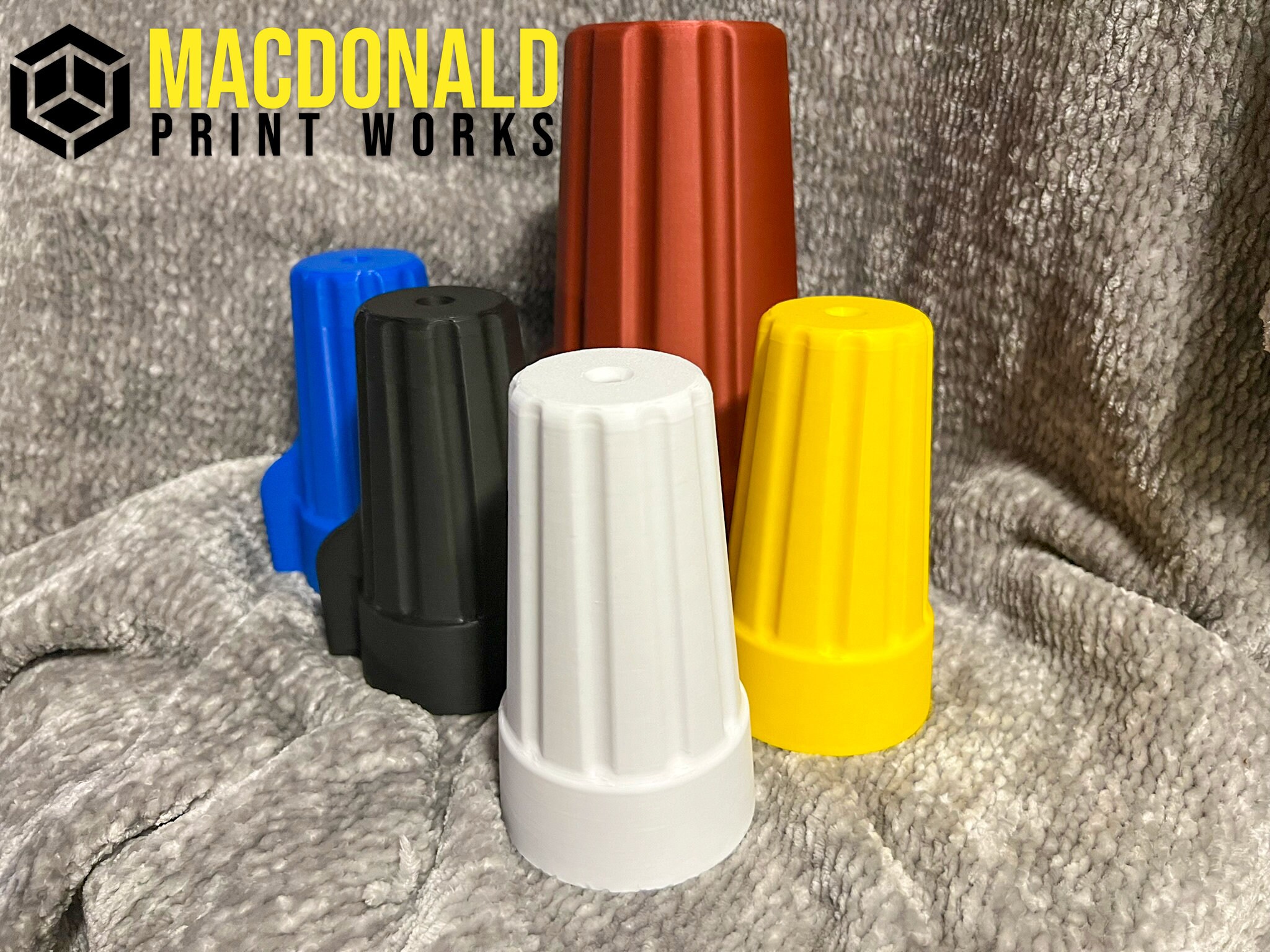 Wire Nut Container for Electrician, HVAC, Technicians, Engineers and ...