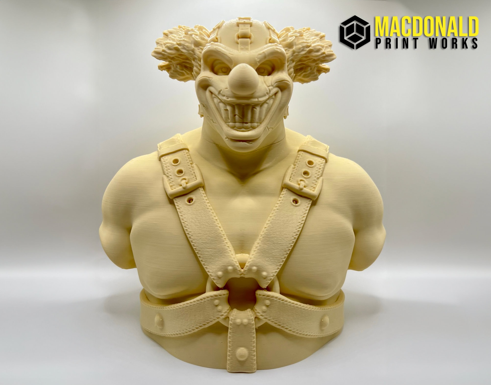 Twisted Metal Sweet Tooth Bust - Handcrafted 3D Printed Collectible - Etsy