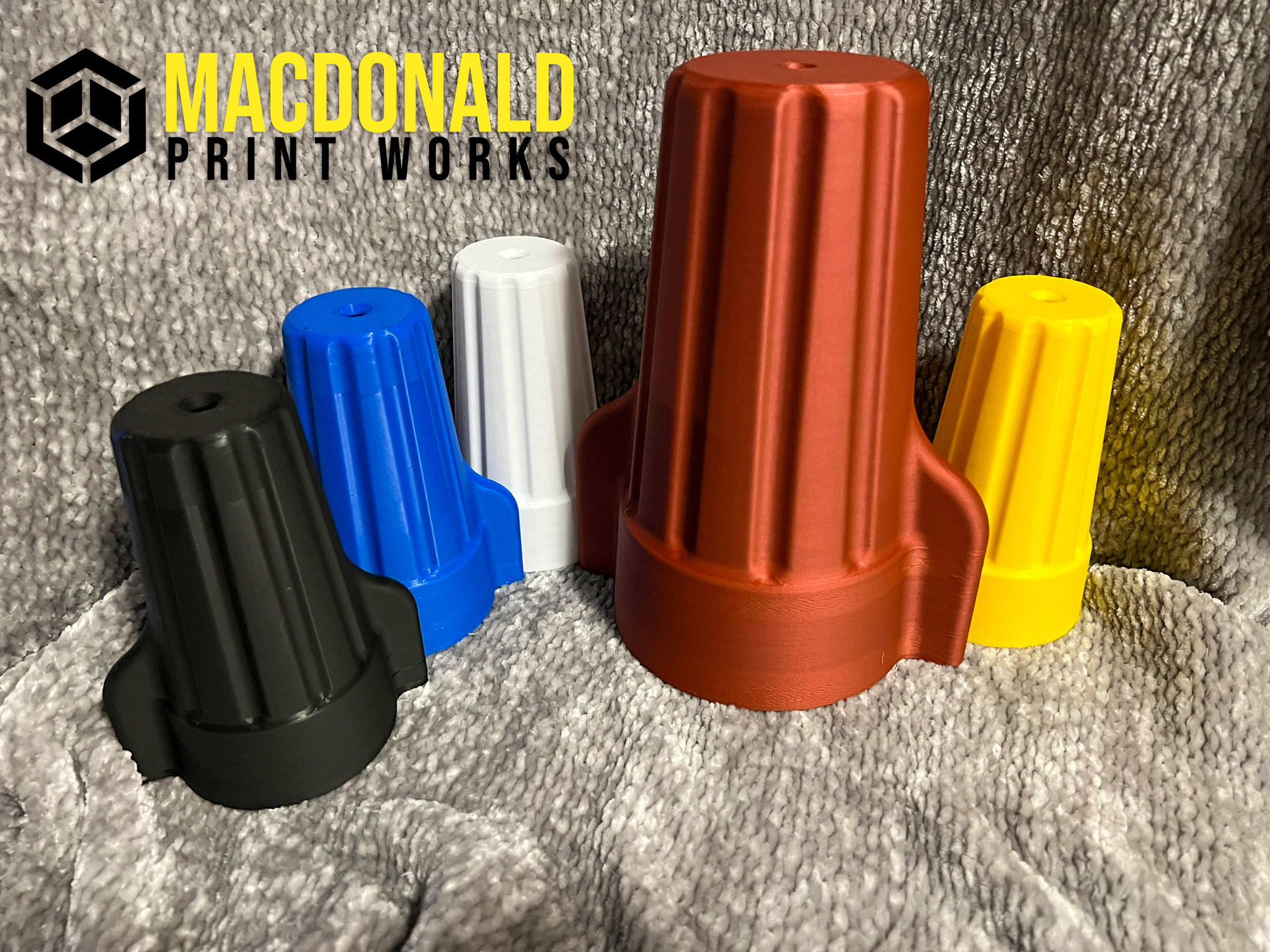 Wire Nut Container for Electrician, HVAC, Technicians, Engineers and ...