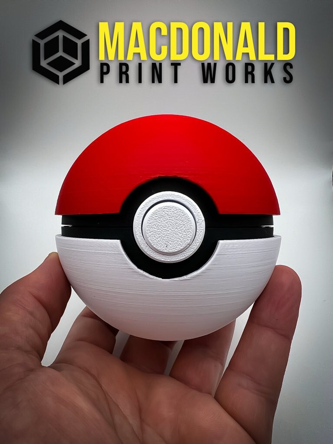 Custom Pokeball Switch Game Case 3D Printed Locking - Etsy