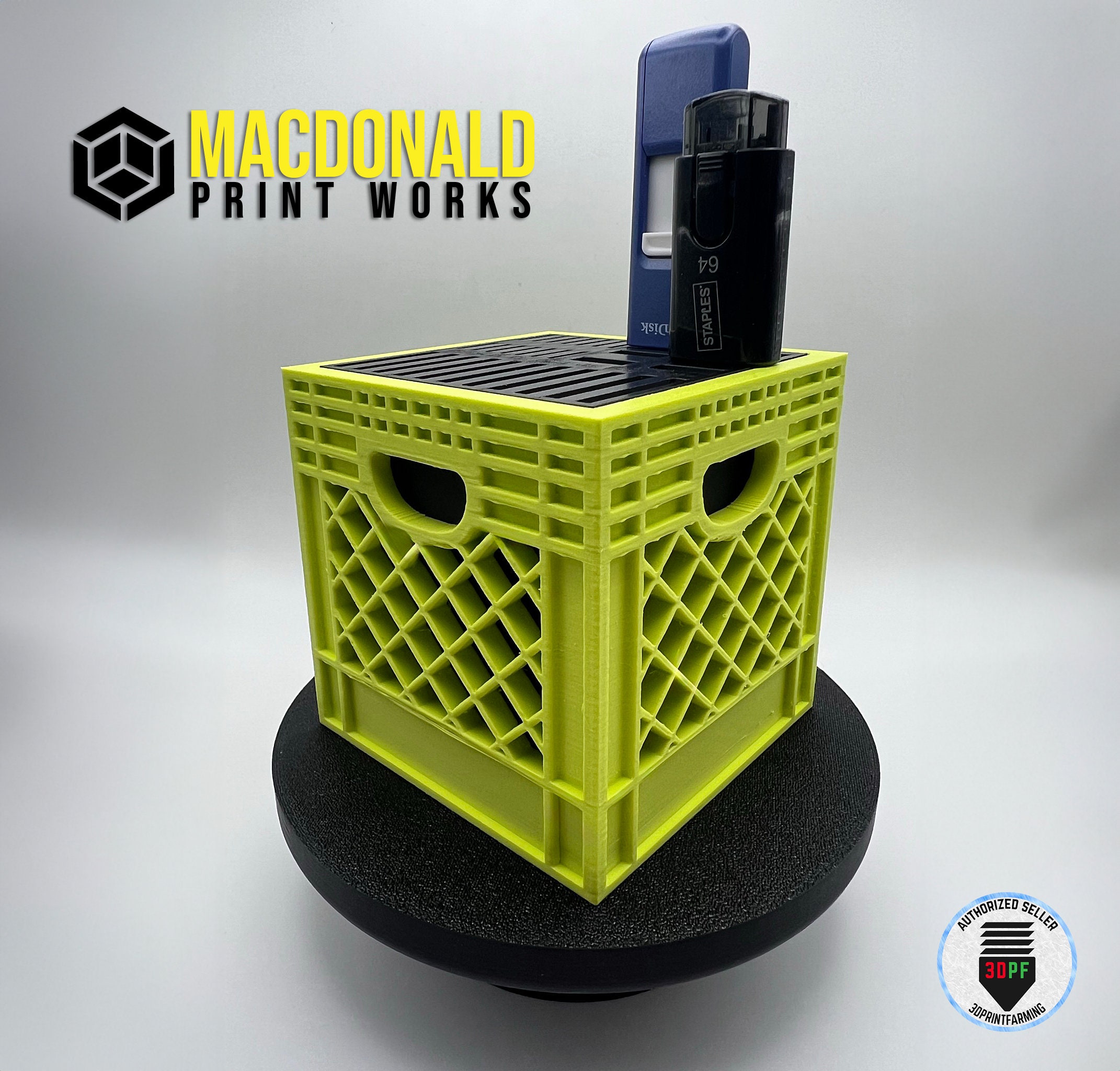 Mini Crate / Mini Brands / Storage / Organizer / Desk Storage / Office ...