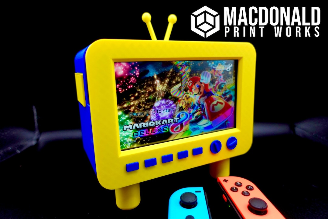 Nintendo Switch Mini TV | Switch Display Dock | Retro TV Display Stand ...