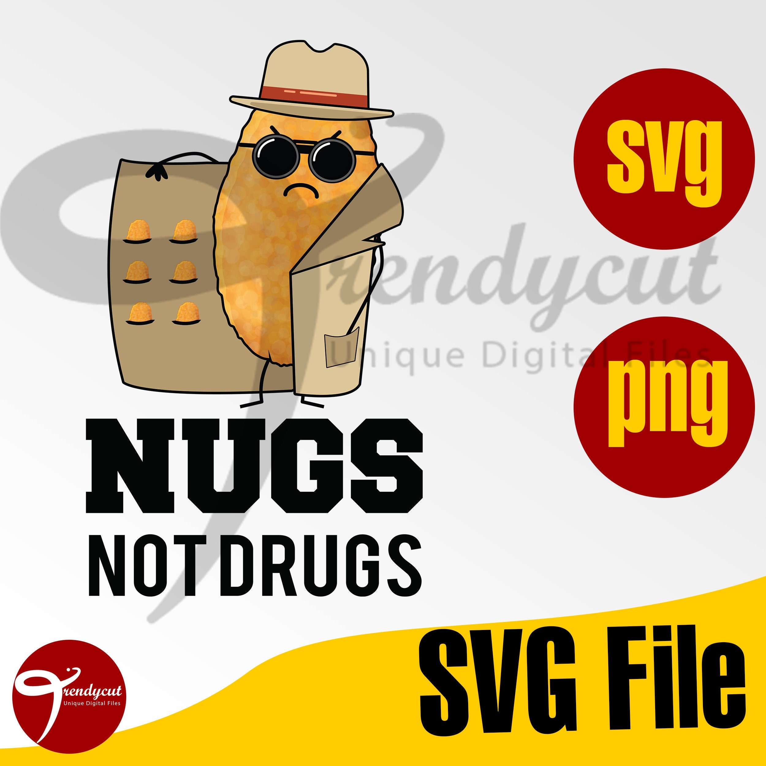 Nugs Not Drugs Svg - Funny Cut File - Nugs Shirt Svg - Instant Download ...
