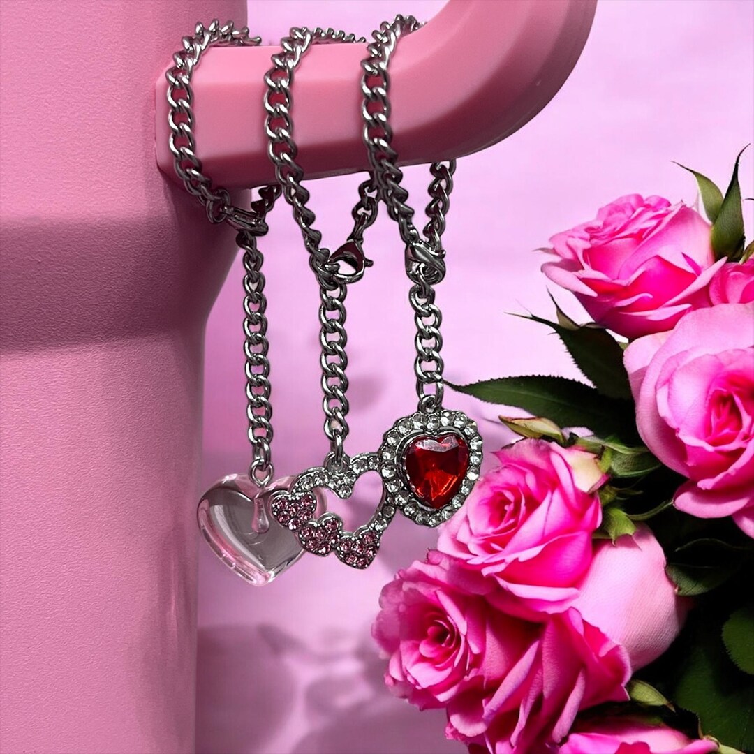 Valentine’s Stanley Handle Chain, Stainless Steel, Stanley Accessories ...