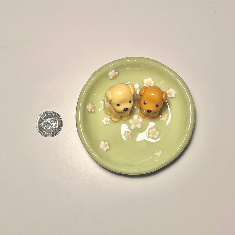 CUSTOM Clay Pet Jewelry Dish | Clay Pet Trinket Dish Commission - Etsy
