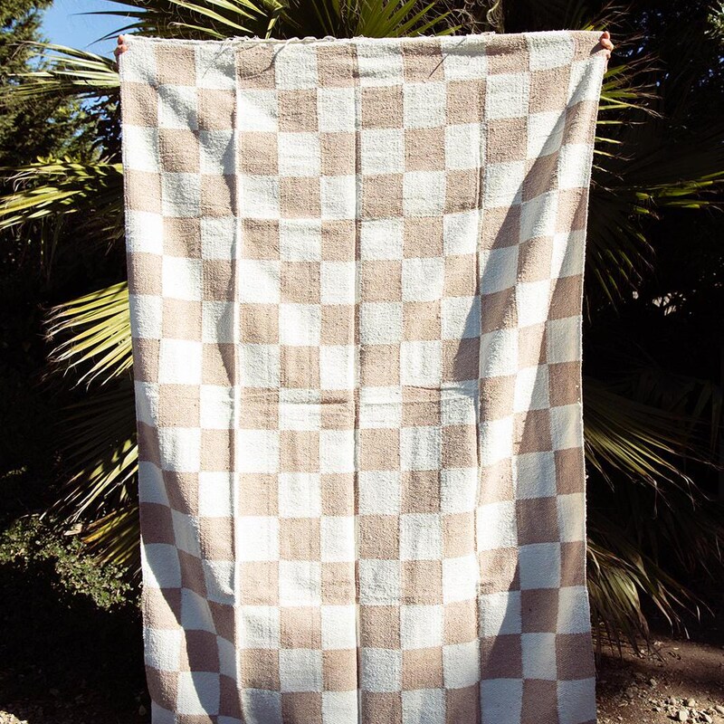 Checkered Blanket - Etsy
