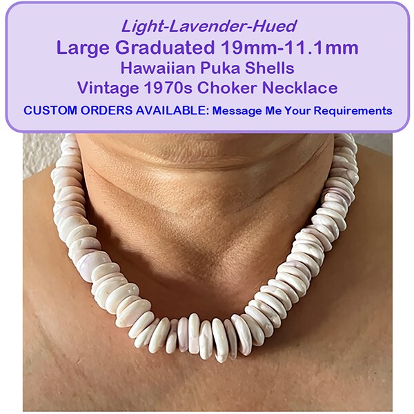 Vintage Hawaiian Puka Necklace - Etsy