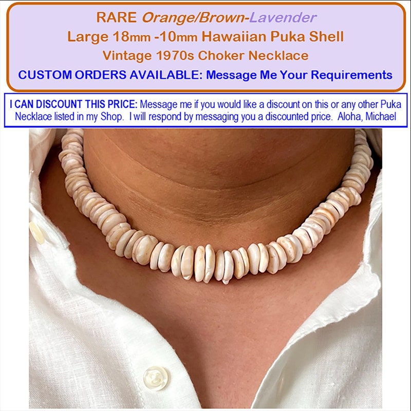 Mens Necklace Shell - Etsy