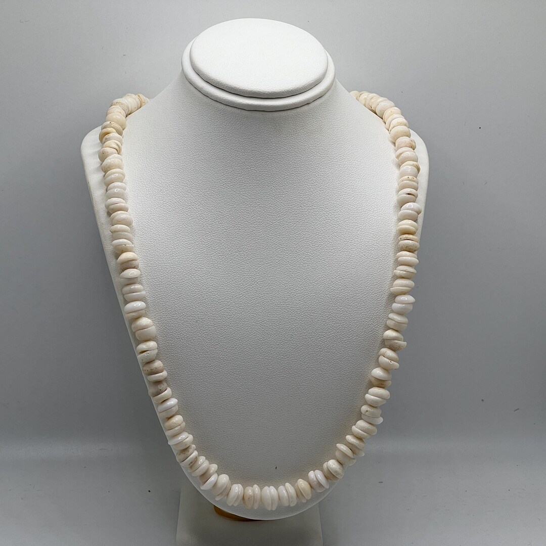 Puka Shell Necklace-uniformly Shaped Rare Small ‘baby’ Pukas Strung ...