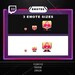 One Piece Sanji in Love, Animated Emote and Sticker for Twitch Youtube ...