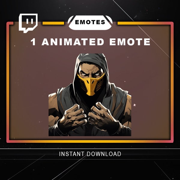 Twitch Emotes Mortal Kombat - Etsy