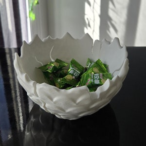 Dragon Egg Shell Bowl Halloween Candy Dish Unique Home Decor Candy Bowl ...