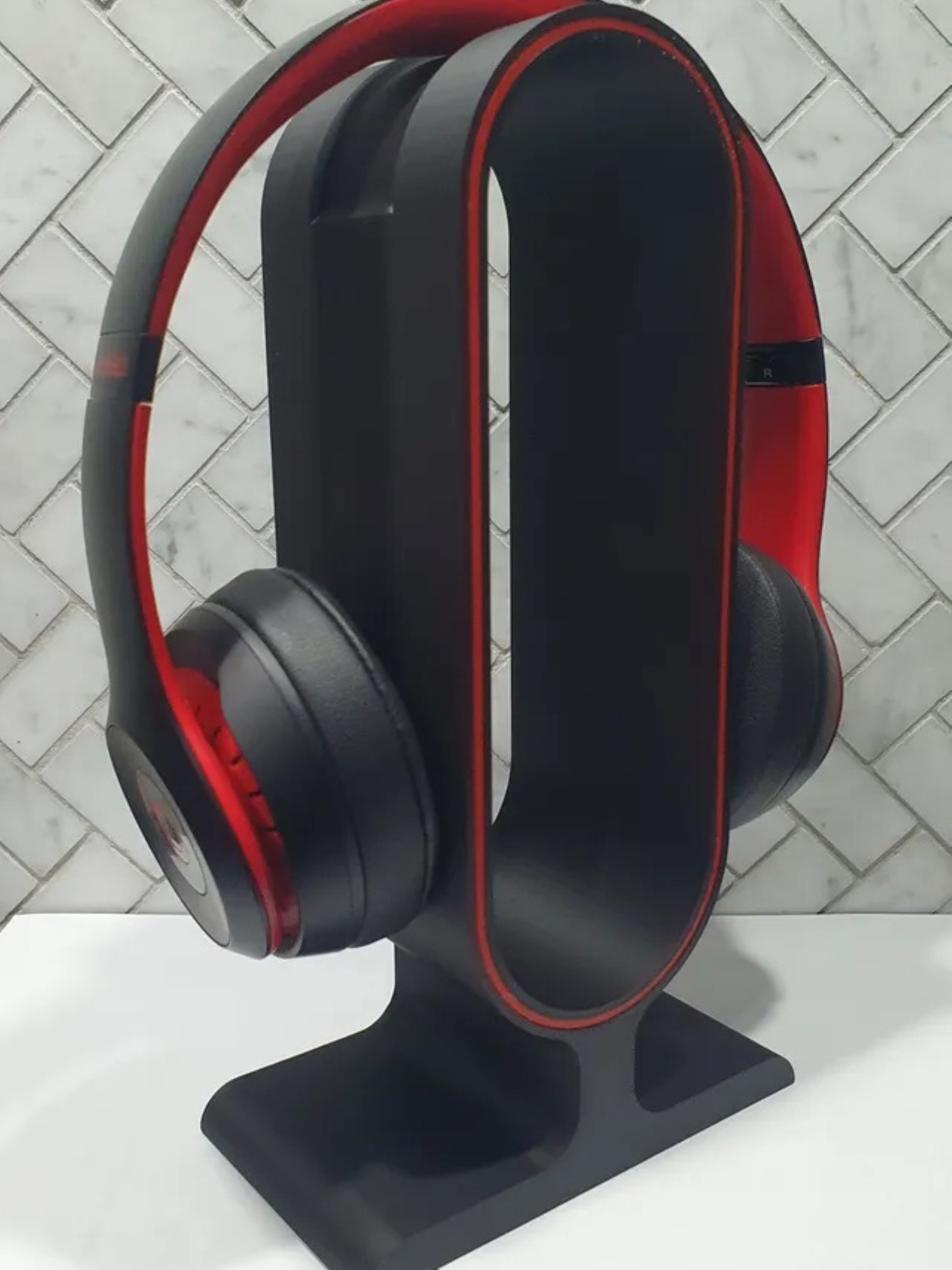 Cyber Modern Headset & Headphone Stand 3D Printed - Etsy