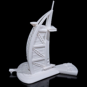 Burj Al Arab Replica 9" Tall - Dubai City Miniatures - Dubai Decor ...