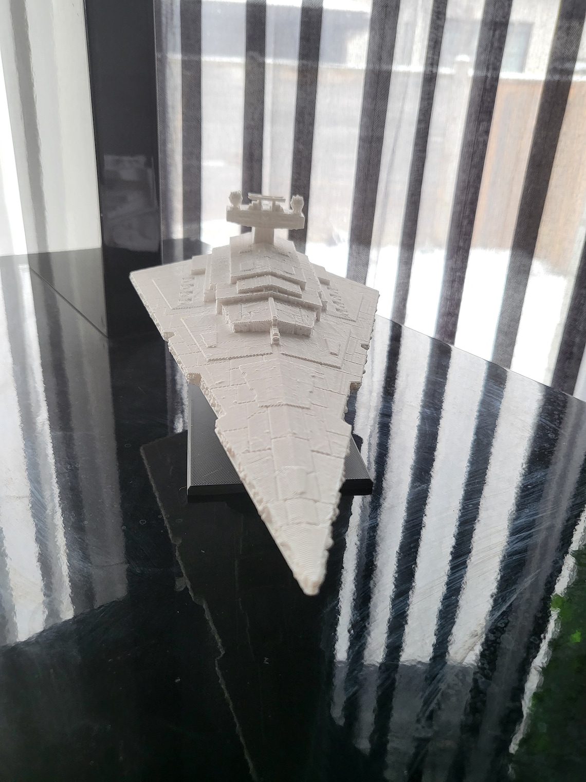 1/5000 Scale Imperial Star Destroyer Ship Kit With Stand - 11" Inches ...