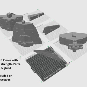 Imperial Star Destroyer Ship Kit 25" Inches Long With Stand - Etsy