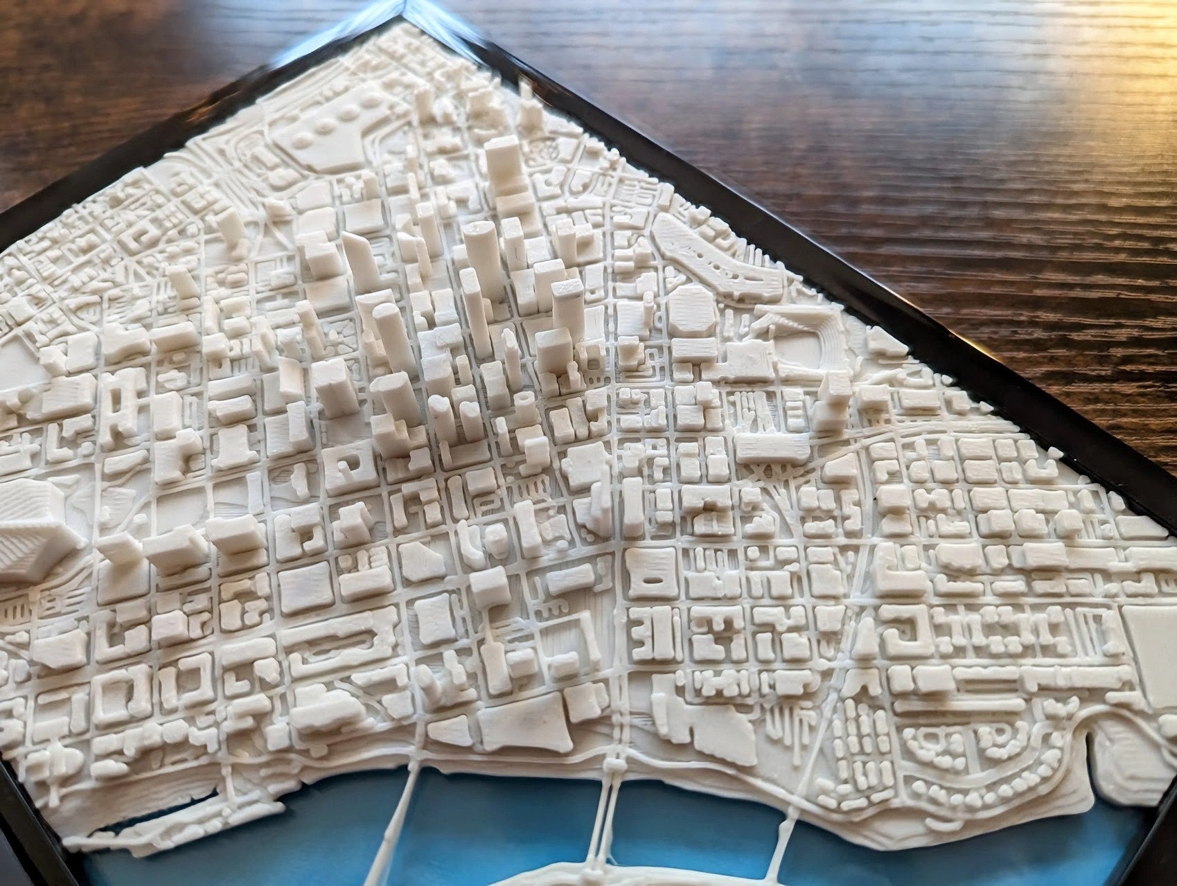 Minneapolis Minnesota USA 3D City Map - Custom Wall Art - 3D Street Map ...