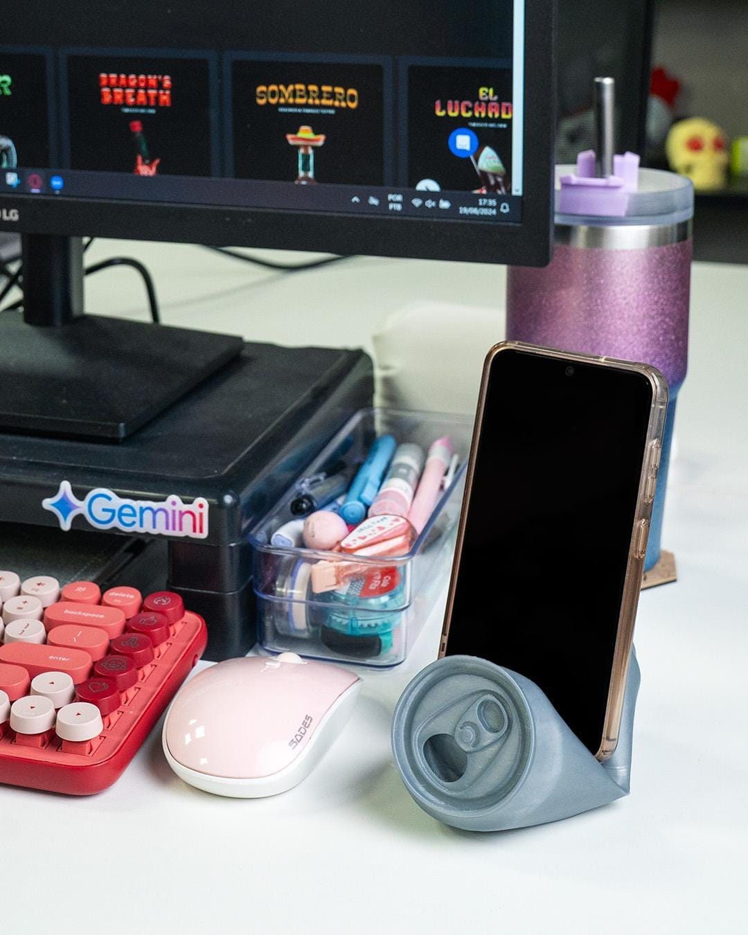 Crushed Soda Can Phone Holder - iPhone Holder - Samsung Galaxy Holders ...