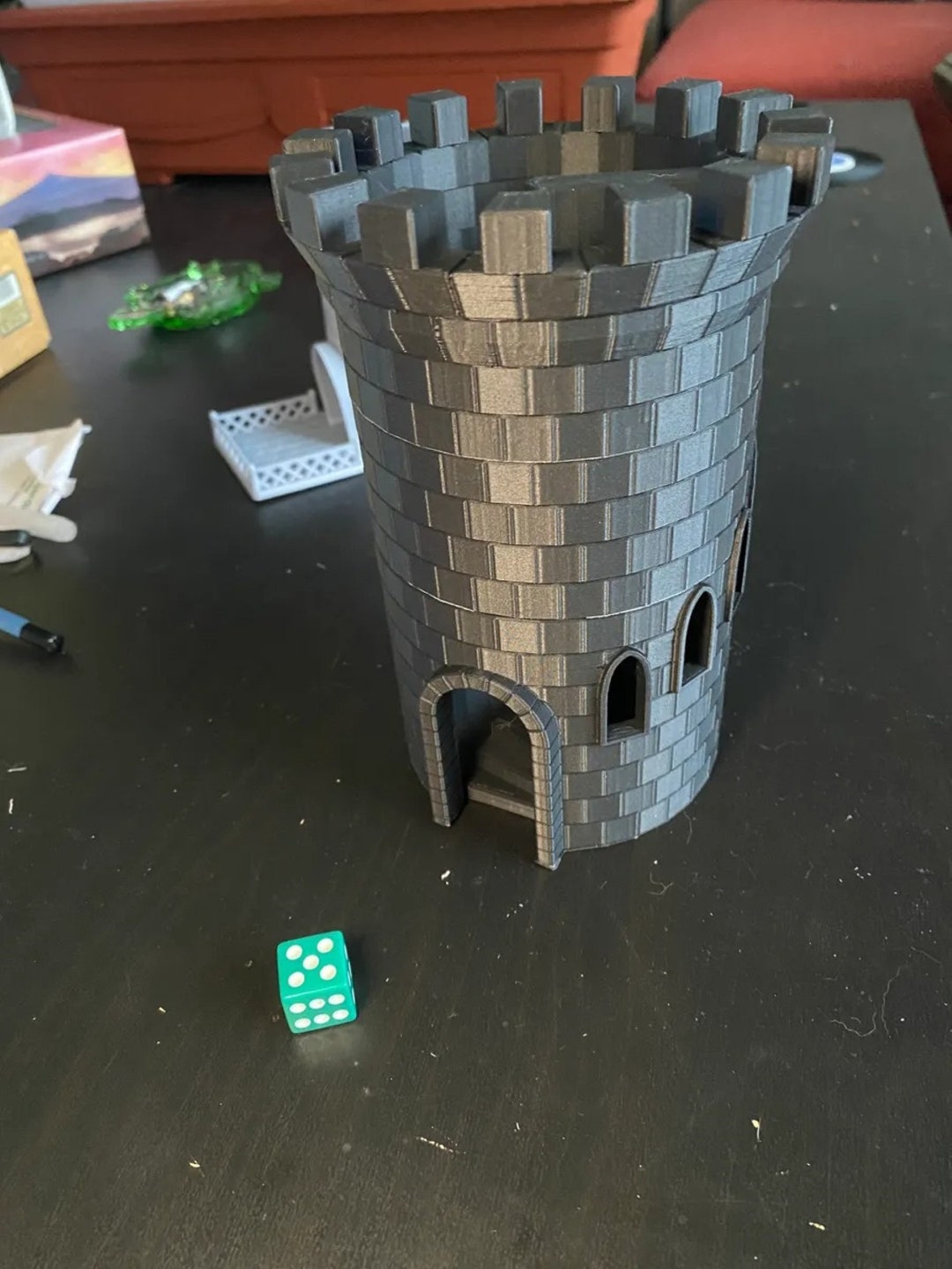 Castle RPG Collapsible Dice Tower, Tabletop Role Playing Game ...