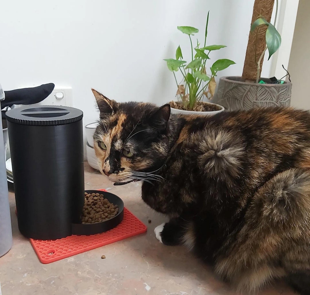 Pet Feeder Cats & Dogs - Cat Feeder - Pet Feeder - Option for Raiser ...