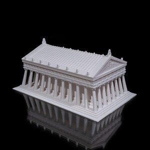 The Parthenon Greece Replica 9" Long - Greece City Miniatures - Greece ...