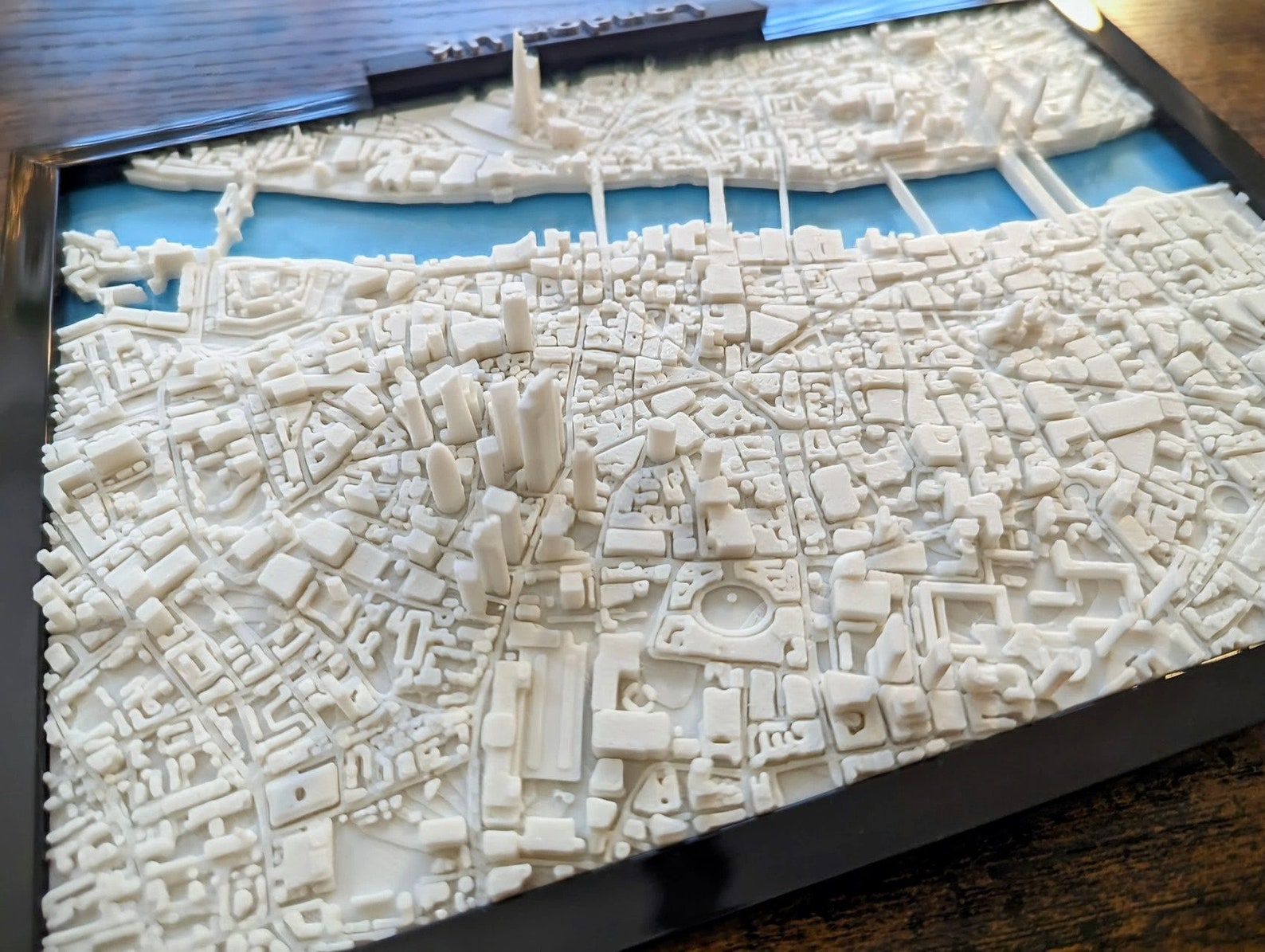 City of London UK 3D City Map - Custom Wall Art - 3D Street Map - Home ...