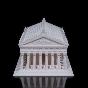 The Parthenon Greece Replica 9" Long - Greece City Miniatures - Greece ...