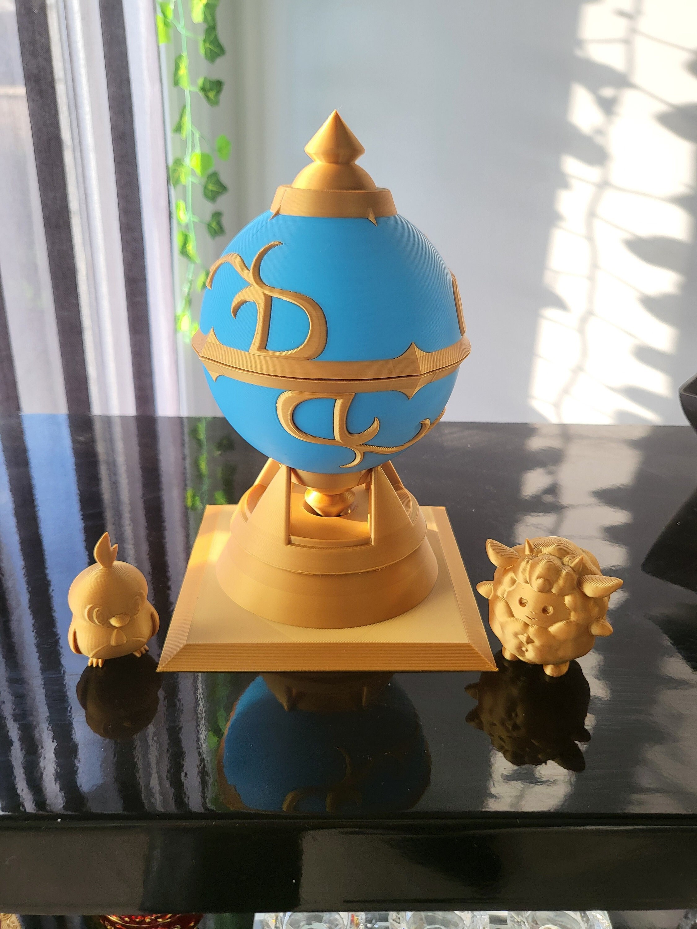 Magnetic Lifesize Palsphere With Stand & Figure Palworld Decor Prop ...