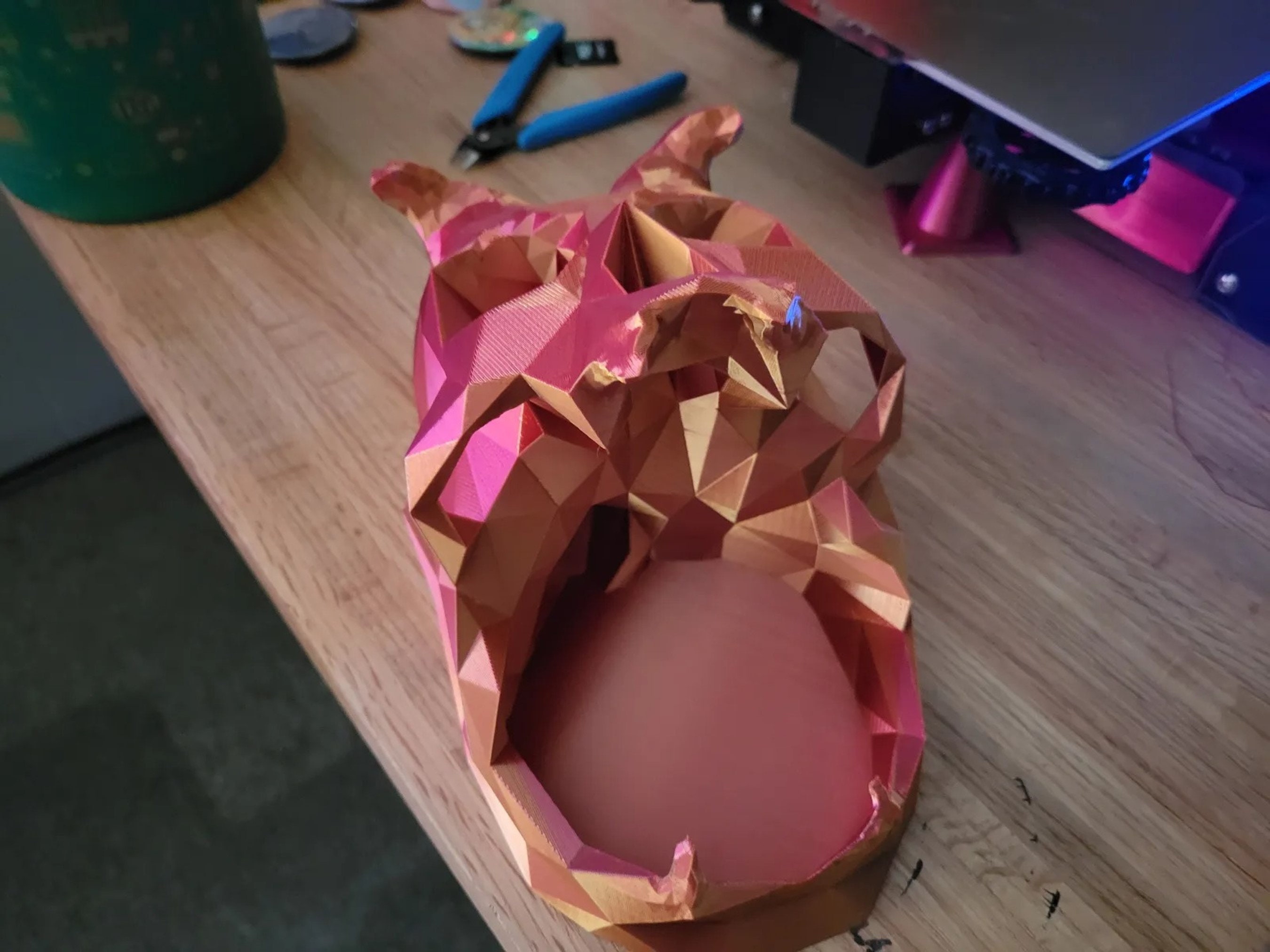 Low Poly Skull Dice Tower, Tabletop RPG Decor, Gothic Decor, - Etsy