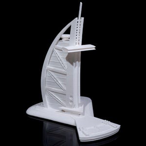 Burj Al Arab Replica 9" Tall - Dubai City Miniatures - Dubai Decor ...