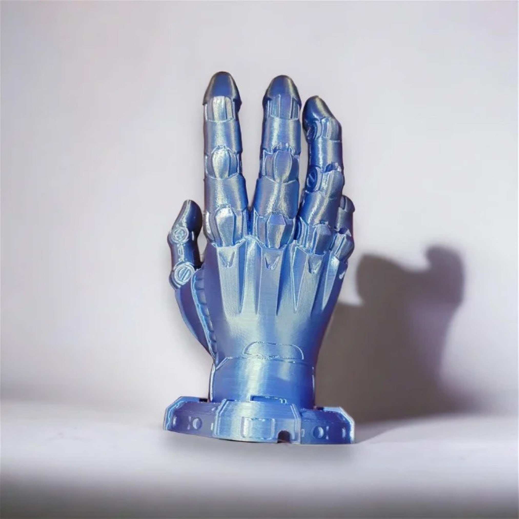 Robotic Hand Phone Holder Stand With Charging Cord Slot - Etsy