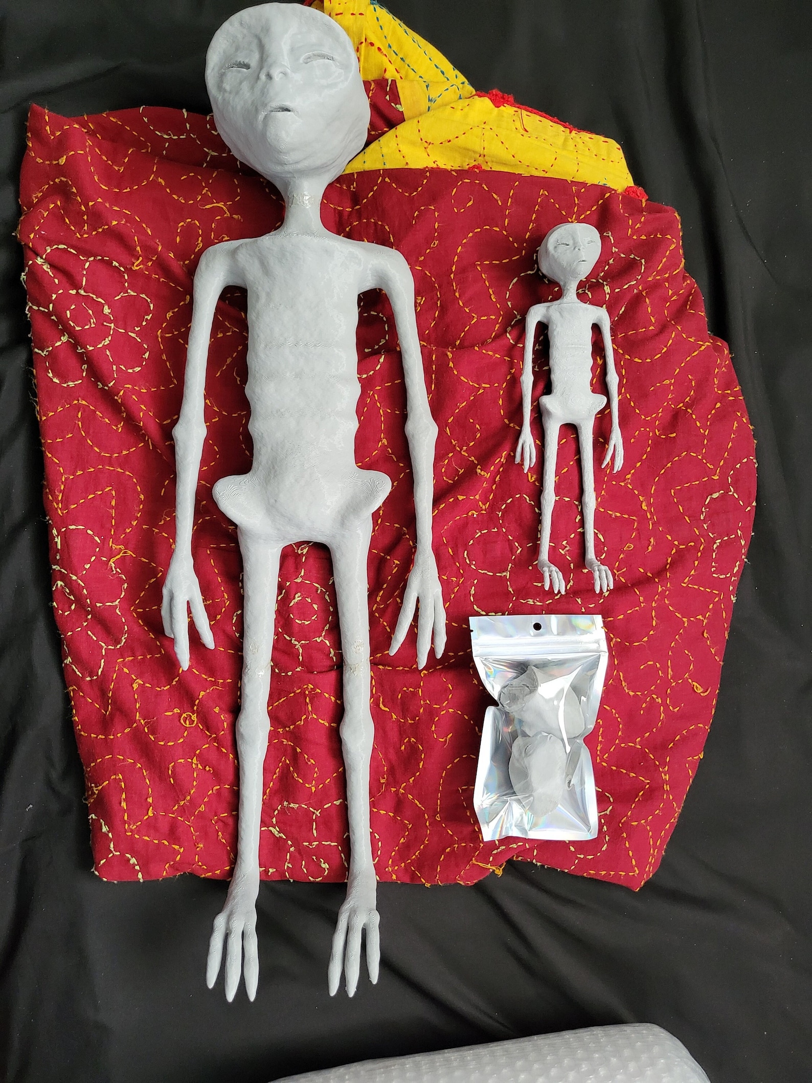 Alien Mummy Life Size 2 Foot Tall Mexico Halloween Decor Prop - Etsy
