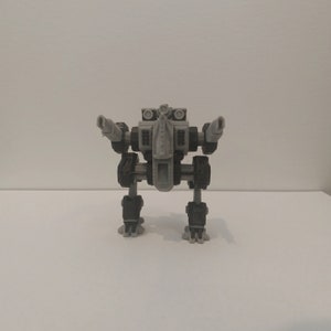 Articulated Battle Fighter Mech Figurine - Custom Robot Figure - Gamer ...