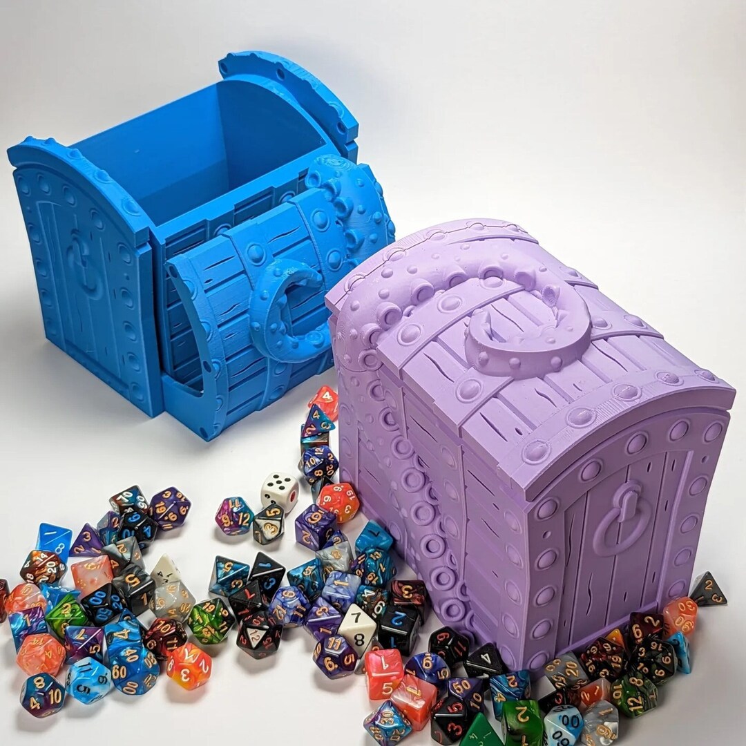 Tentacle Treasure Chest Tabletop & Dice Box - Etsy