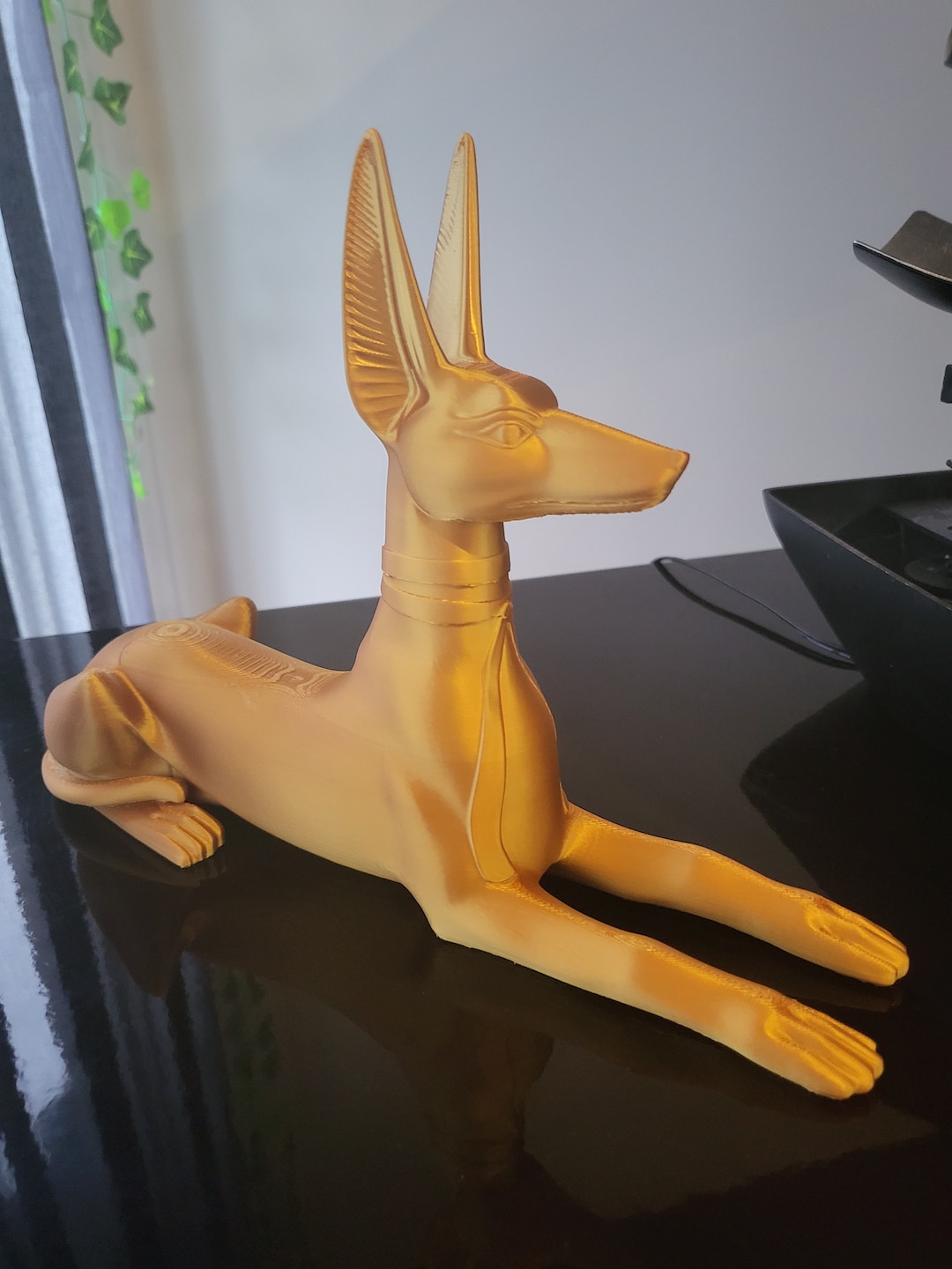 Anubis Statue - Egyptian Mythology Decor - Anubis Figurine - Altar ...