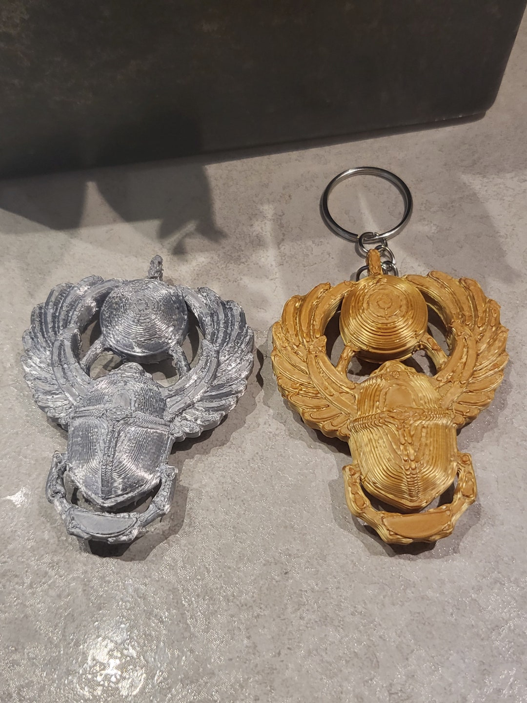 Egyptian Scarab Keychain 3D Printed Unique and Durable Key - Etsy Canada
