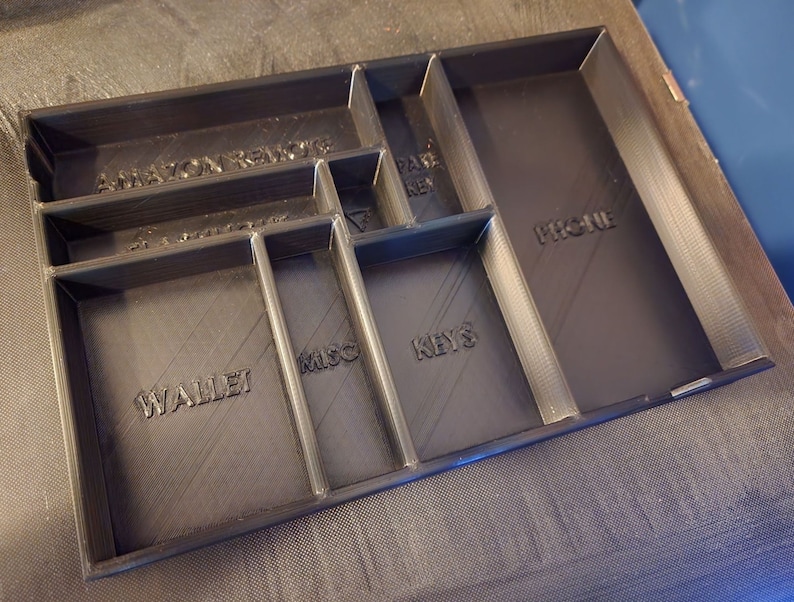 Custom EDC Tray Nightstand Desk Organizer 3D Printed Office - Etsy