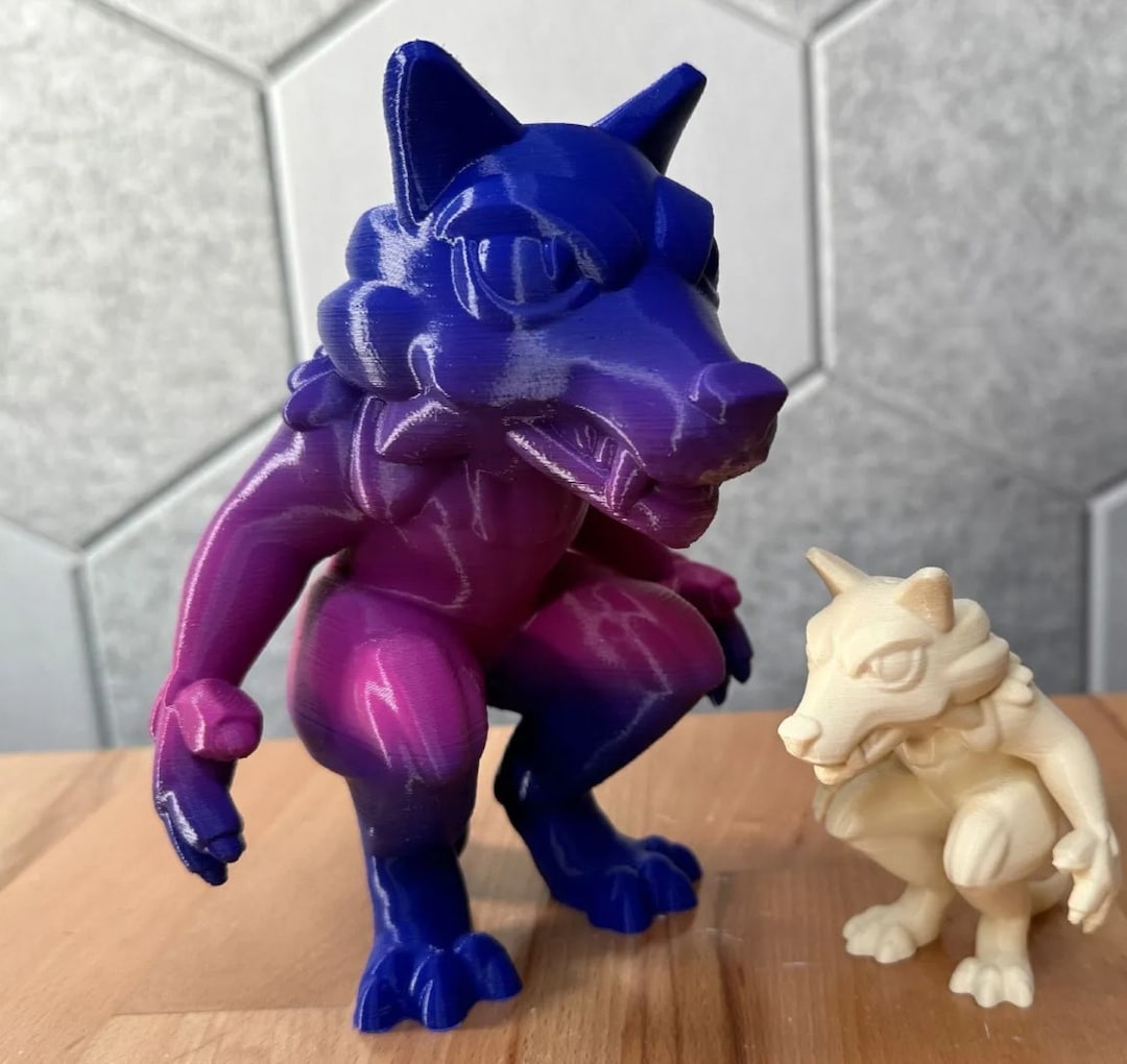 Werewolf Figurine Fantasy Miniature Wolf Figure - Etsy