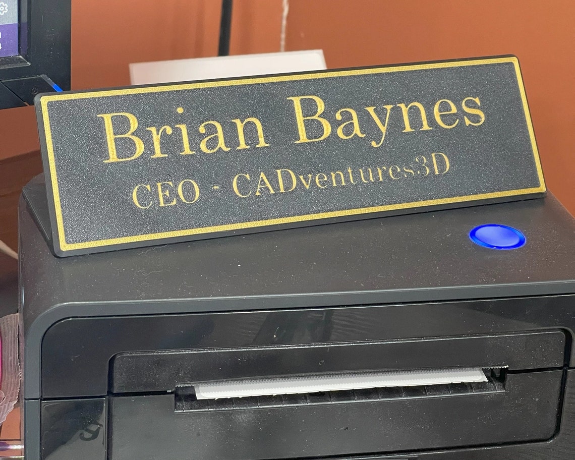 Custom Desk Name Plates Personalized Office Decor Teacher Gift Home ...