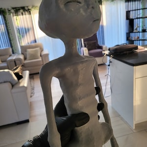 Alien Mummy Life Size 2 Foot Tall Mexico Halloween Decor Prop - Etsy