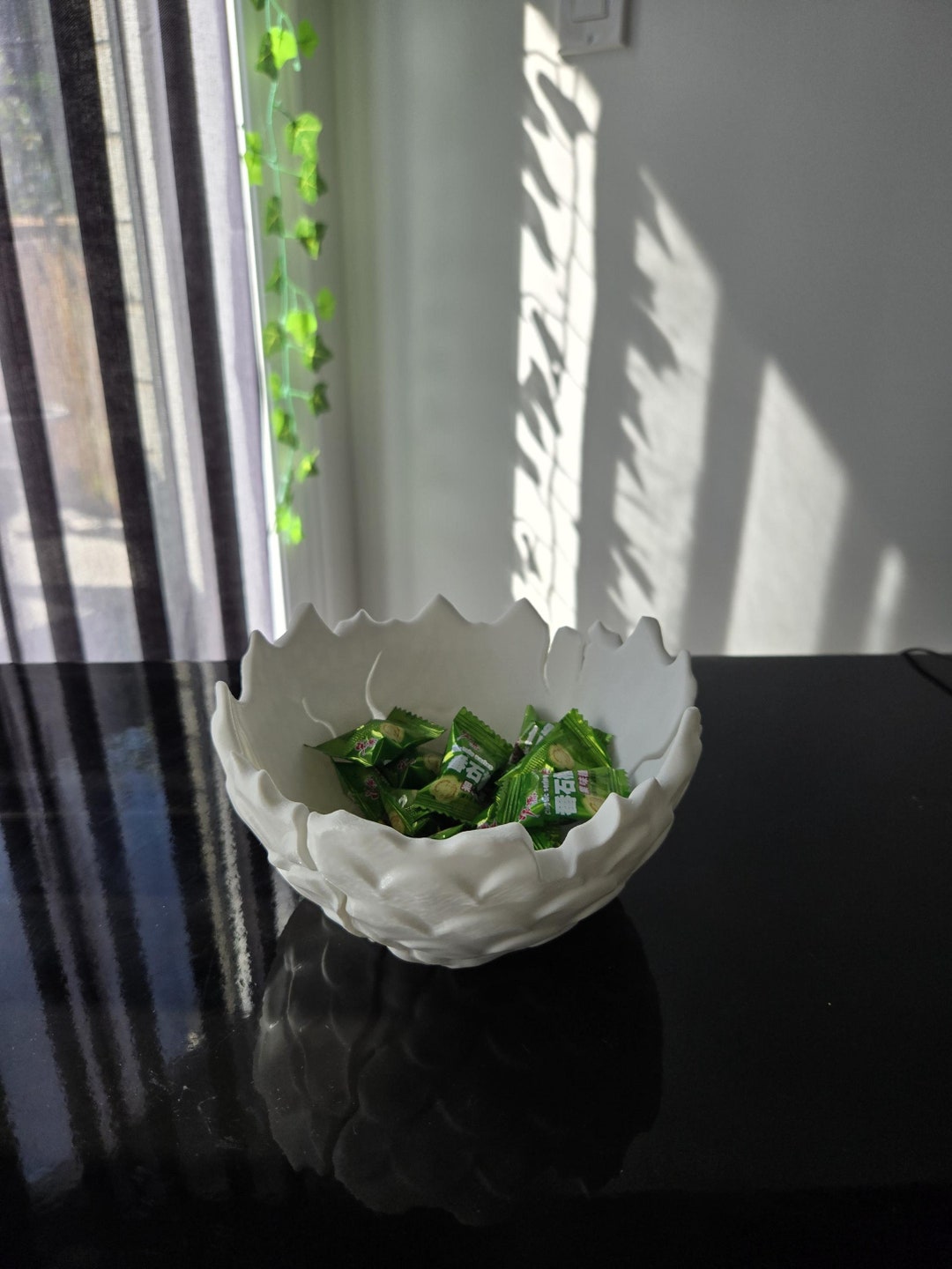 Dragon Egg Shell Bowl Halloween Candy Dish Unique Home Decor Candy Bowl ...