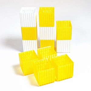 Crate Themed Stackable Desk Organizers , Office Storage, 3D Printed ...