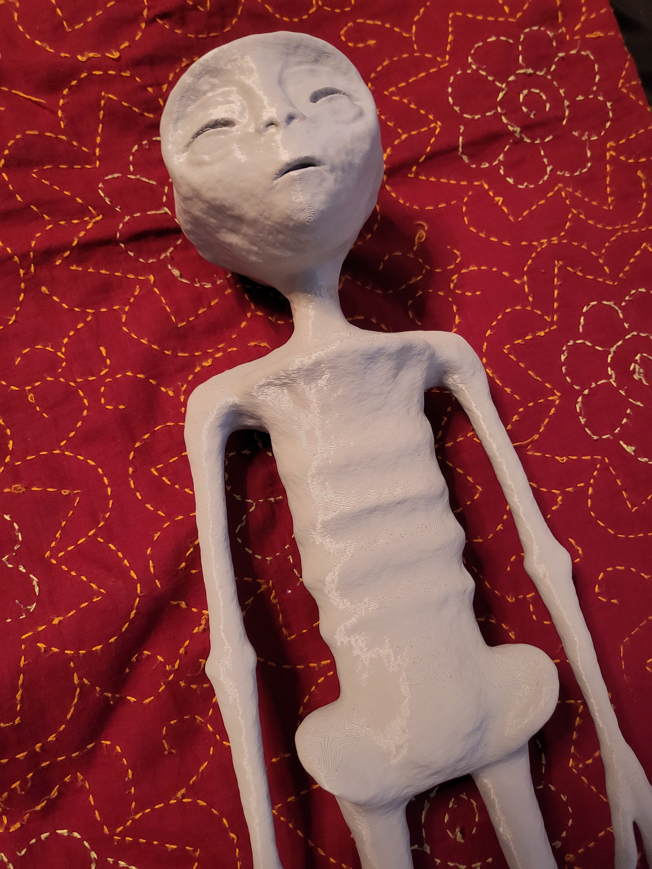 Alien Mummy Life Size 2 Foot Tall or 9 Tall Halloween Decor Mexican ...