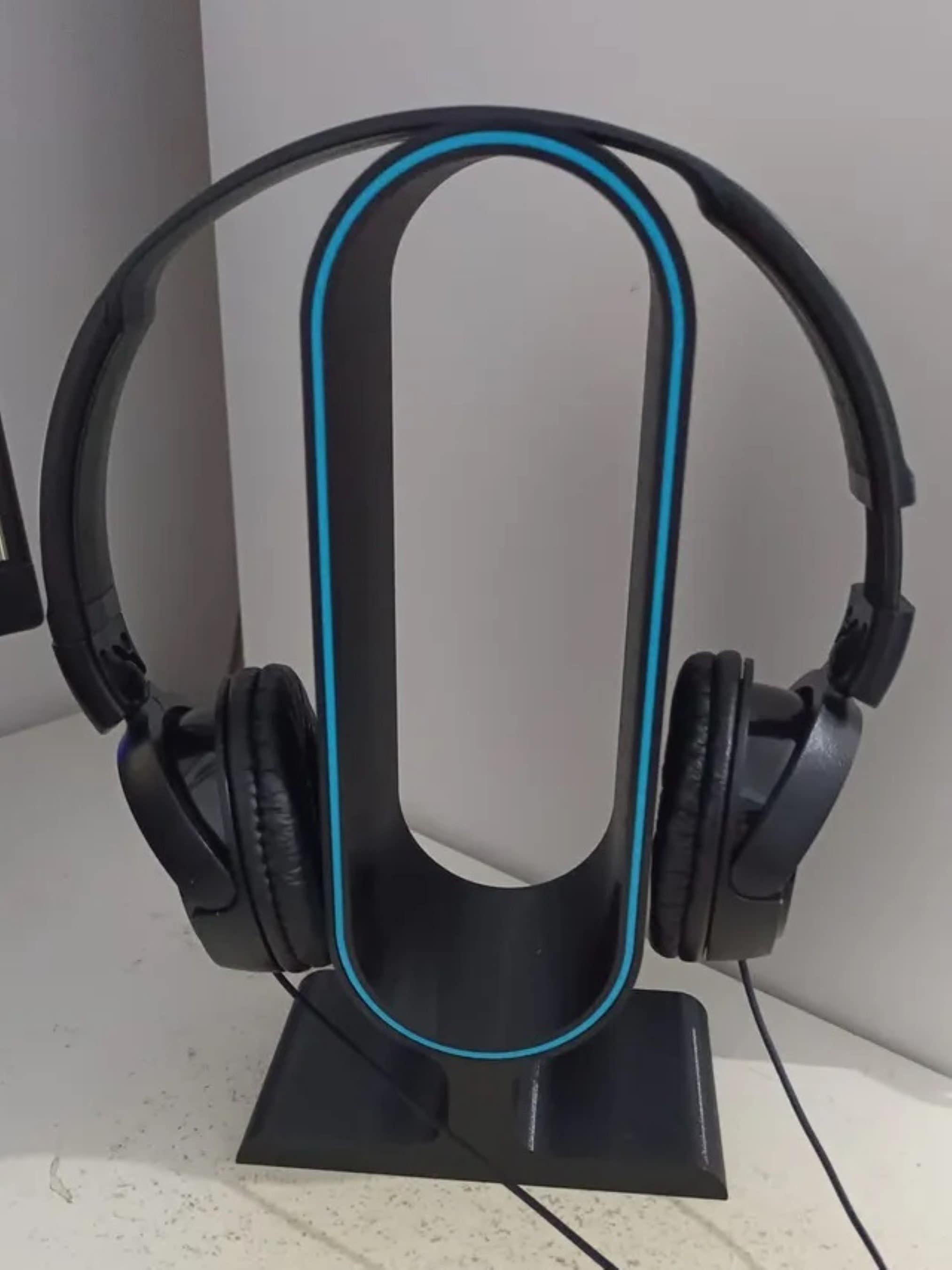 Cyber Modern Headset & Headphone Stand 3D Printed - Etsy